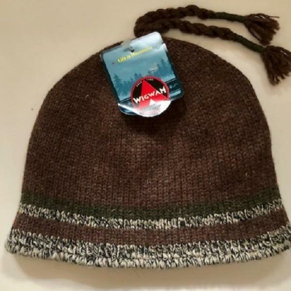WigWam | Accessories | New Wigwam Tibetan Hat Beanie Wool For Warmth ...